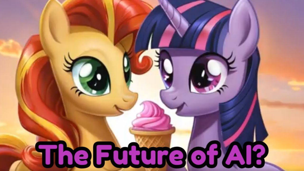 Is this the future of AI? Sunset Shimmer Having an Ice Cream With ...