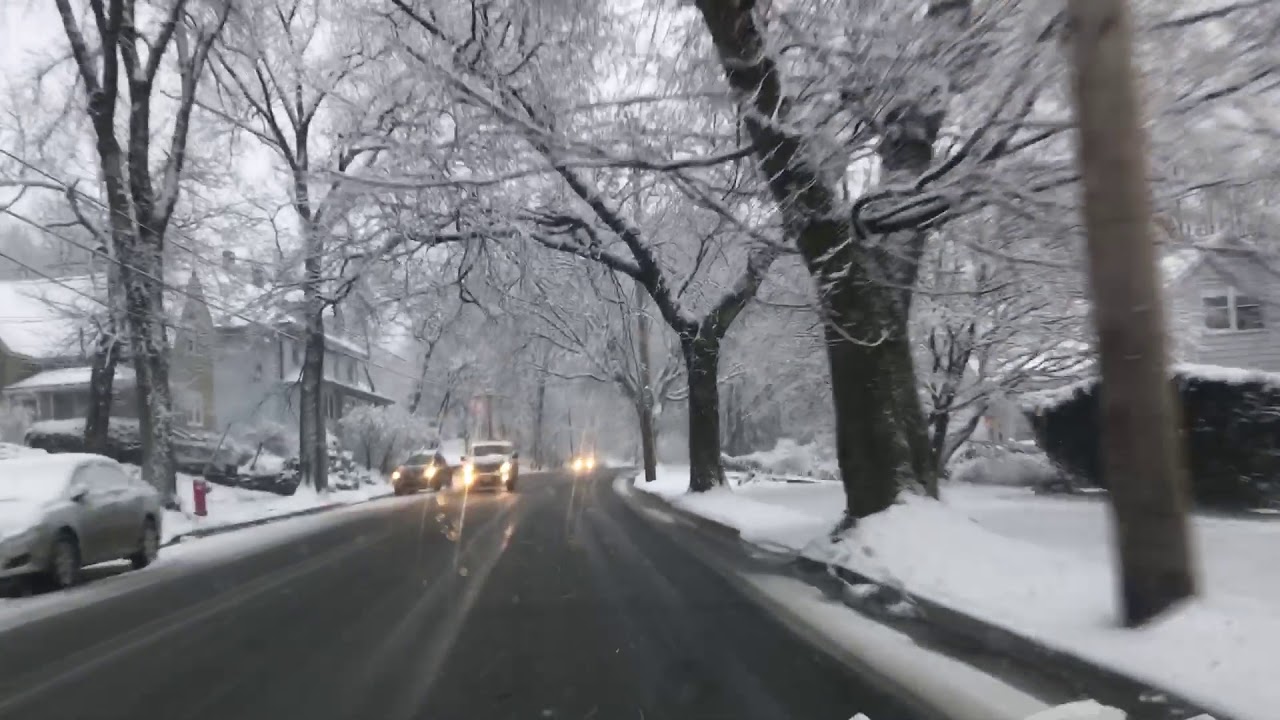 Snow in April - YouTube