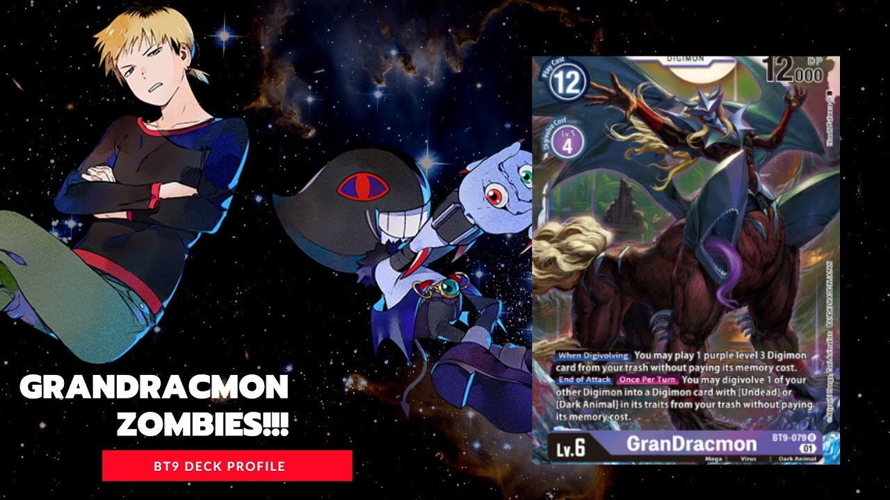 So Much Fun! GranDracmon BT9 Deck Profile - Digimon TCG - YouTube