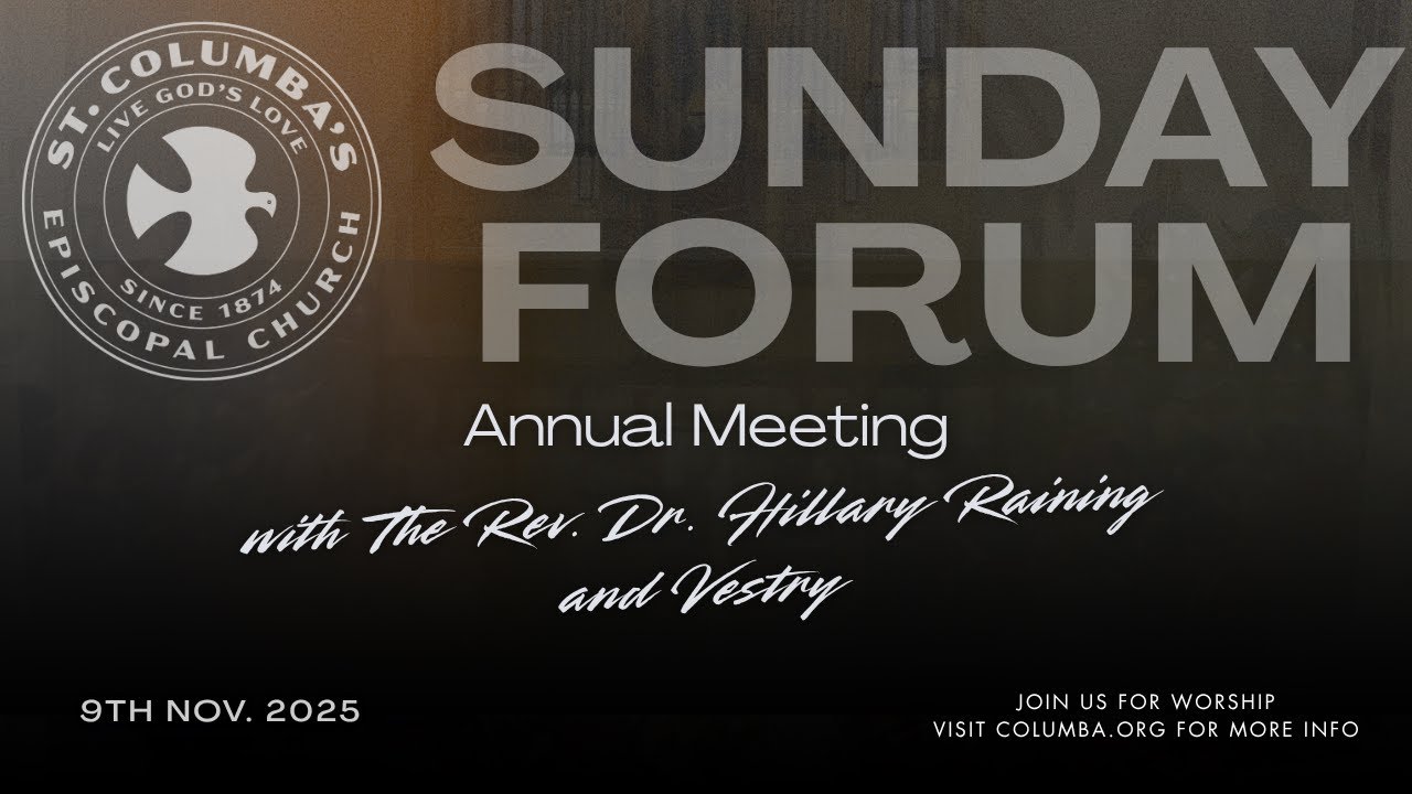 Annual Meeting with The Rev. Dr. Hillary Raining and Vestry (November 9 ...