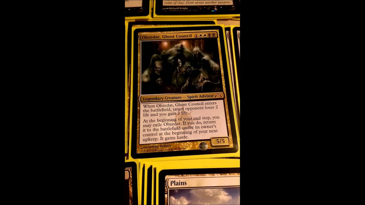 Mtg: Orzhov Extort deck tech - YouTube