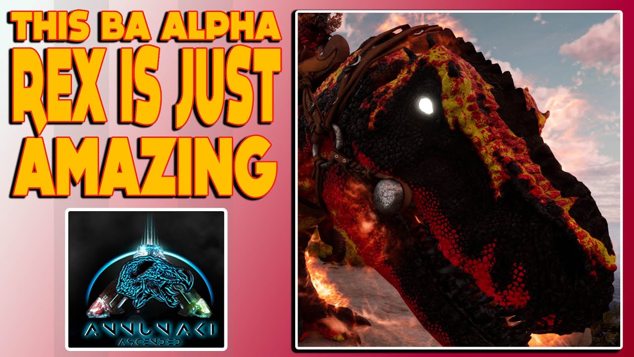 THIS BA FIRE REX IS AMAZING!!! #arksurvivalascended #Ark #moddedark # ...