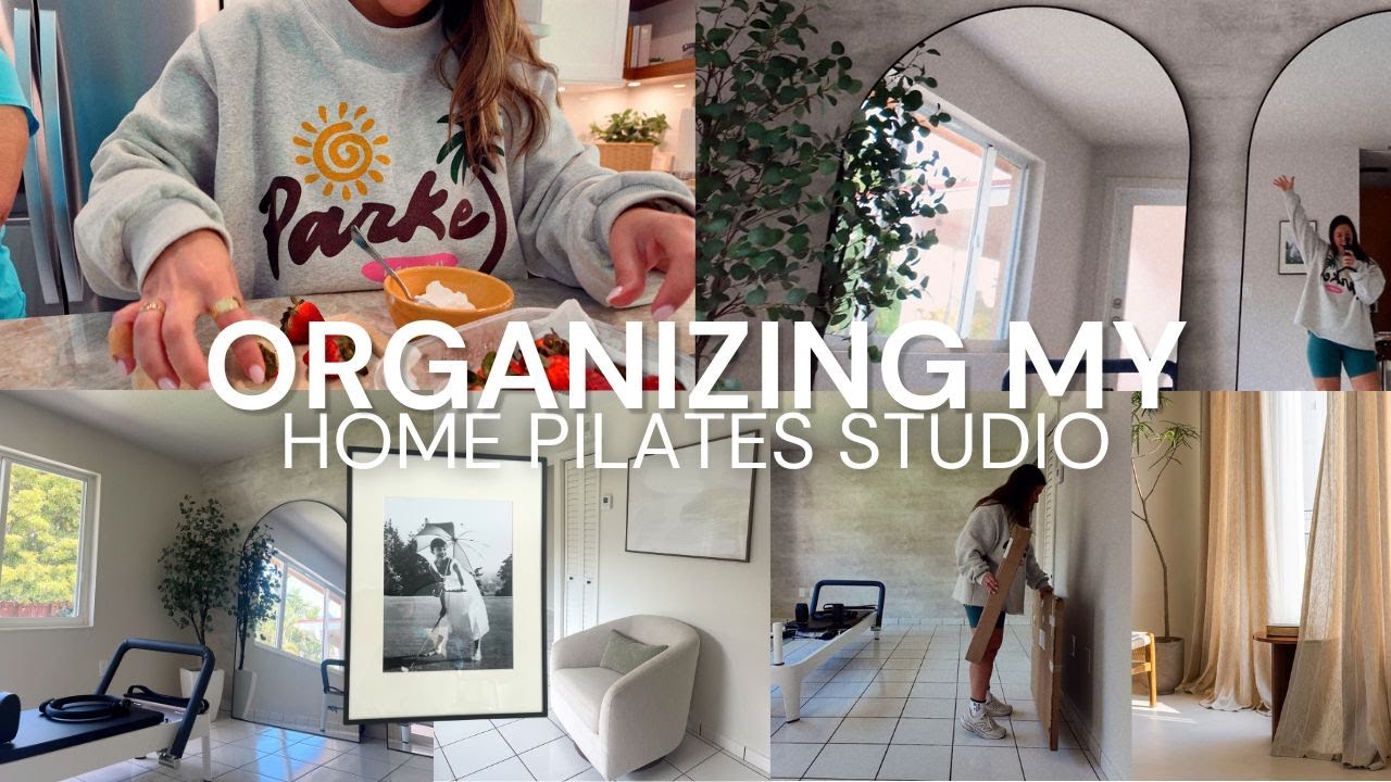 setting up my new private pilates studio!!! - YouTube