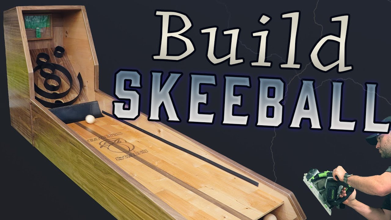Build a Custom SKEEBALL Table - YouTube
