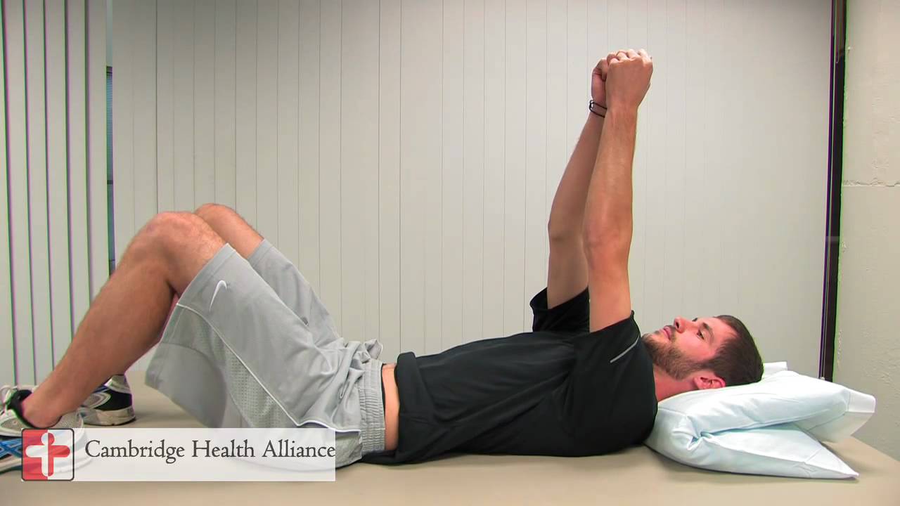 CHA Rehab - Single Arm Flies - YouTube