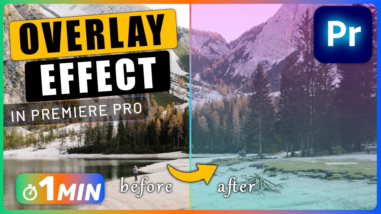 How to Do VIDEO OVERLAY Effect in Premiere Pro - YouTube