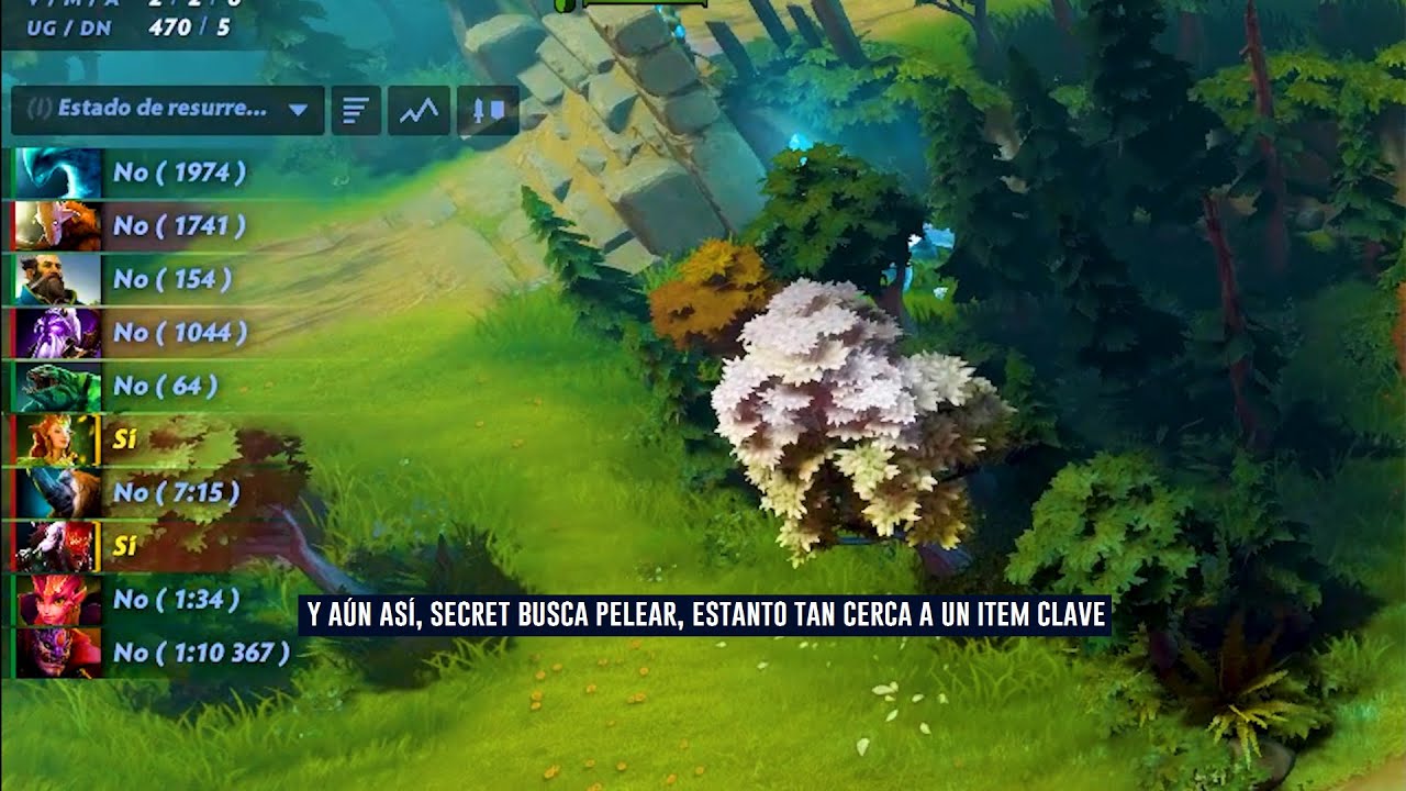 el ERROR que le costó la ELIMINACIÓN a Team Secret - Secret vs TSpirit ...