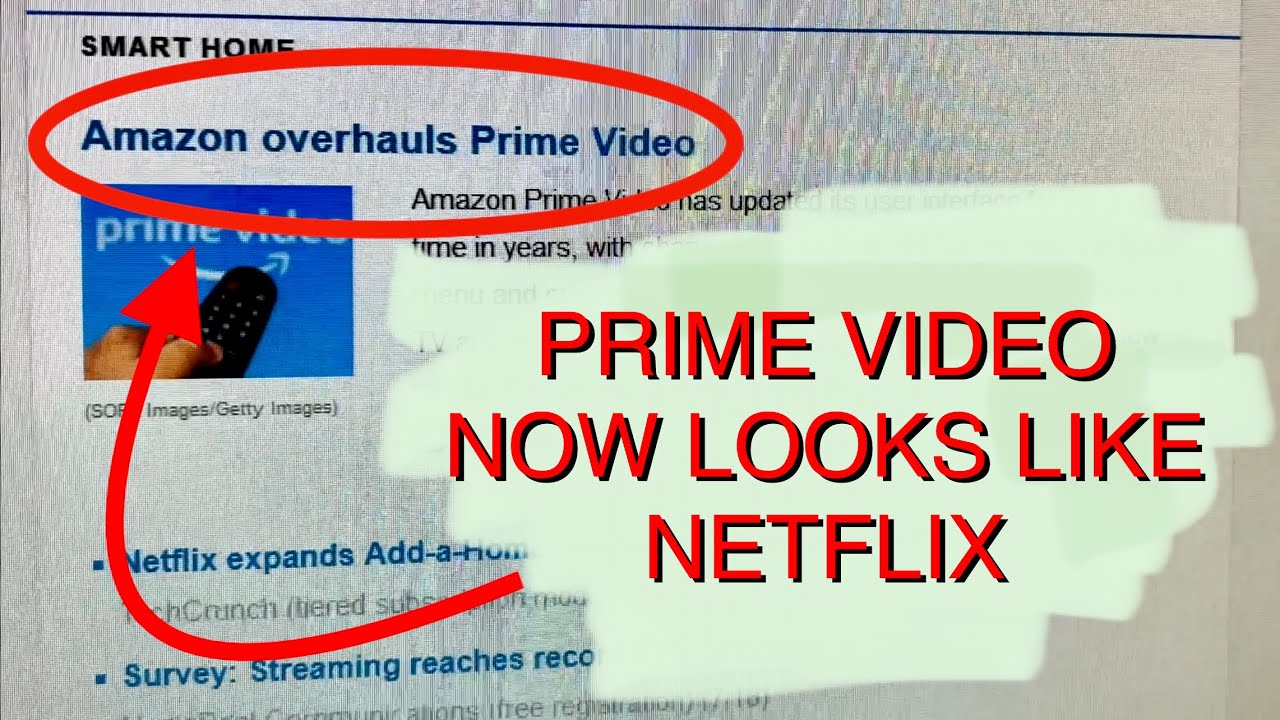 Prime Video Looking Like Netflix - YouTube