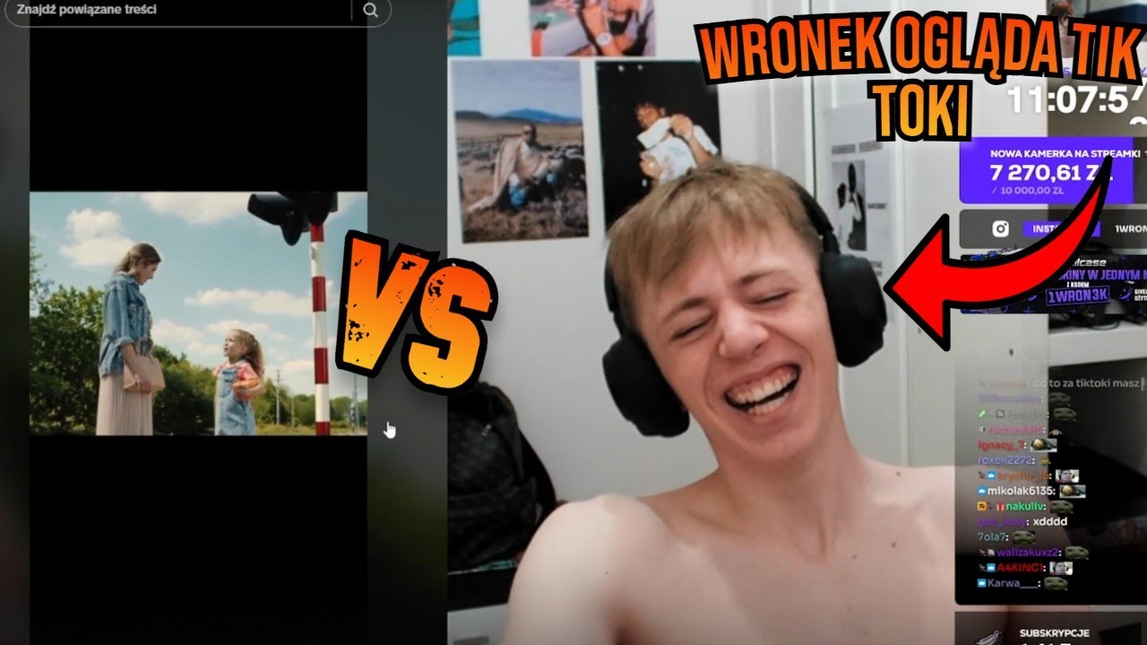 Wronek - Reaguje Na Śmieszne Tik Toki ! 😂 - YouTube
