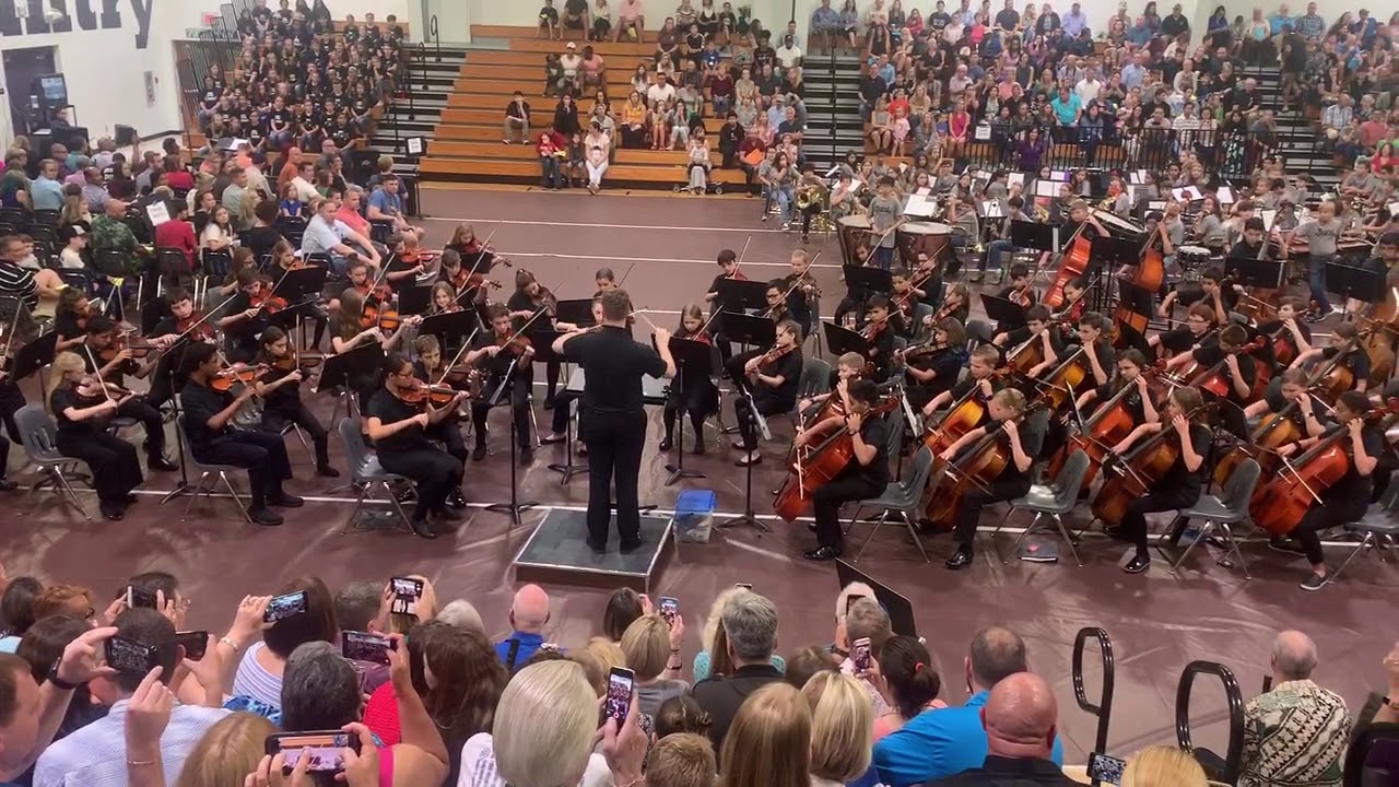 “French Folk Song” - Randall Middle School Forte Strings - Spring 2019 - YouTube