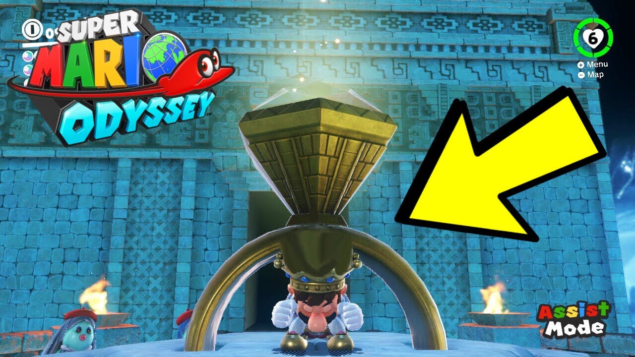 Super Mario Odyssey | Secret & Rarest Hat Costume! - YouTube