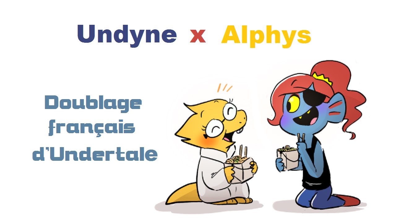 [FR] Undertale - Spécial Undyne x Alphys (French Comic dub) - YouTube