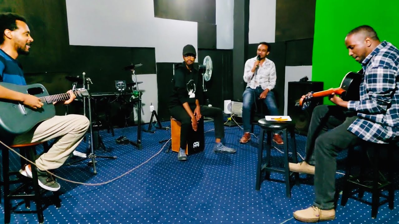 ያሬድ ዮሐንስ እና አታሞ አኮስቲክ ባንድ በልምምድ ላይ Yared & Atamo acoustic band ...