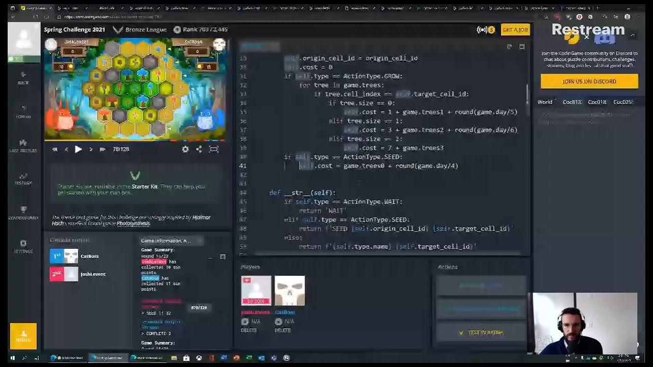 Learning to code with CodinGame - YouTube