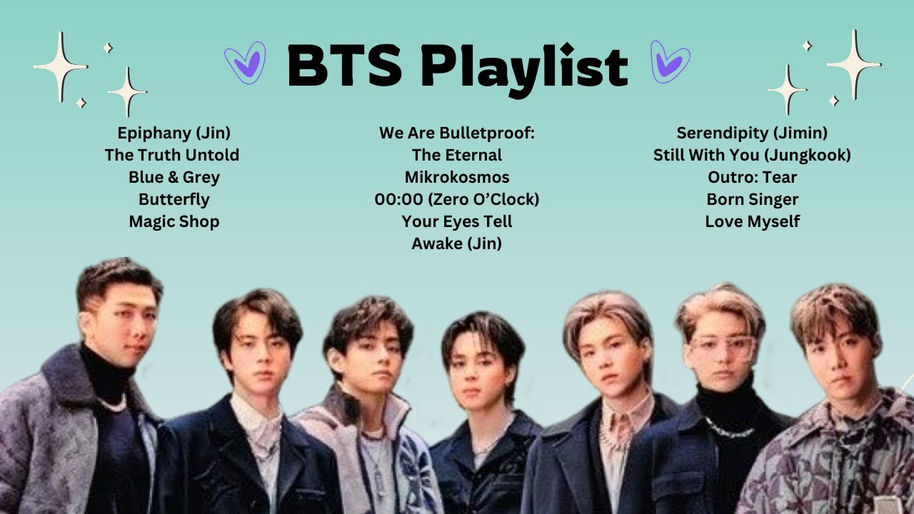 [ BTS PLAYLIST ] 💙 BTS Chill & Relaxing Songs 🎤 | Work, Study, Relax 🎧 ...