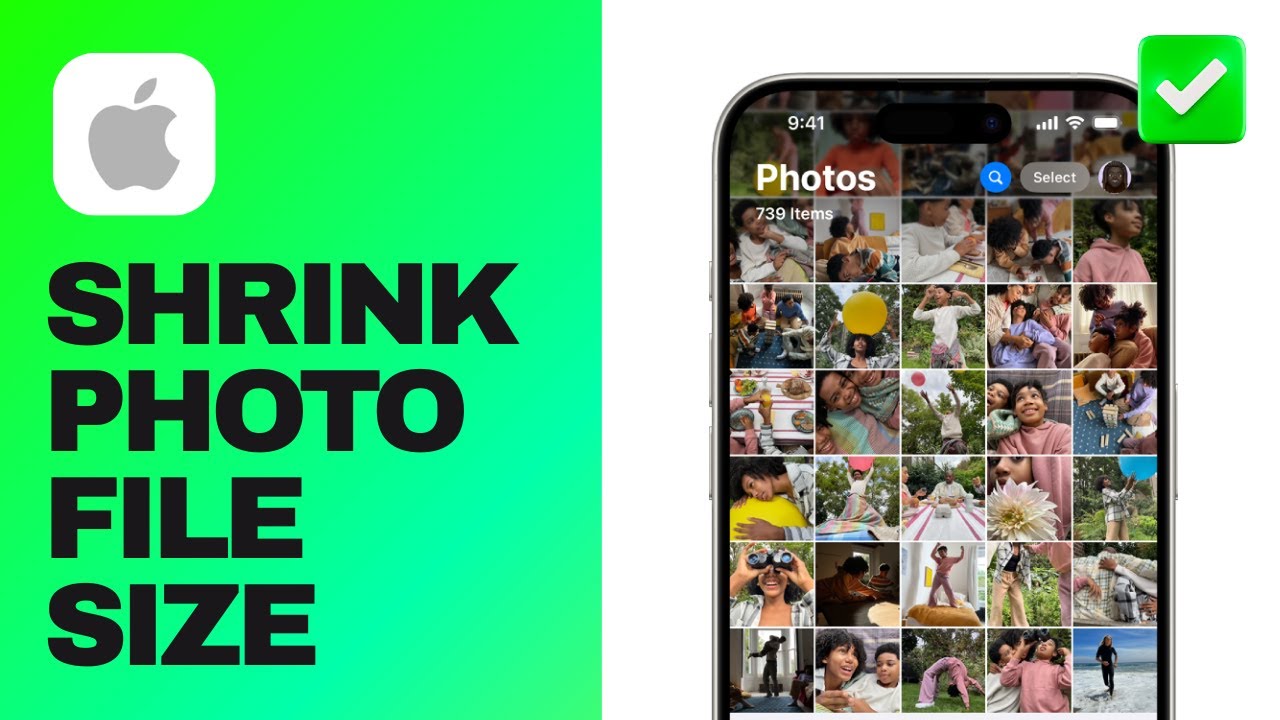[Easy Guide] Shrink Photo File Size on iPhone - YouTube