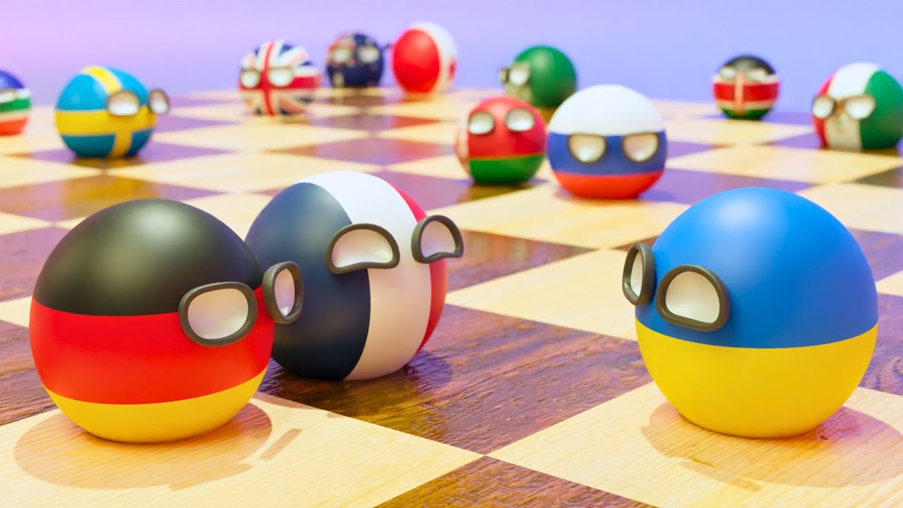 Political Chess Games (Countryballs) - YouTube