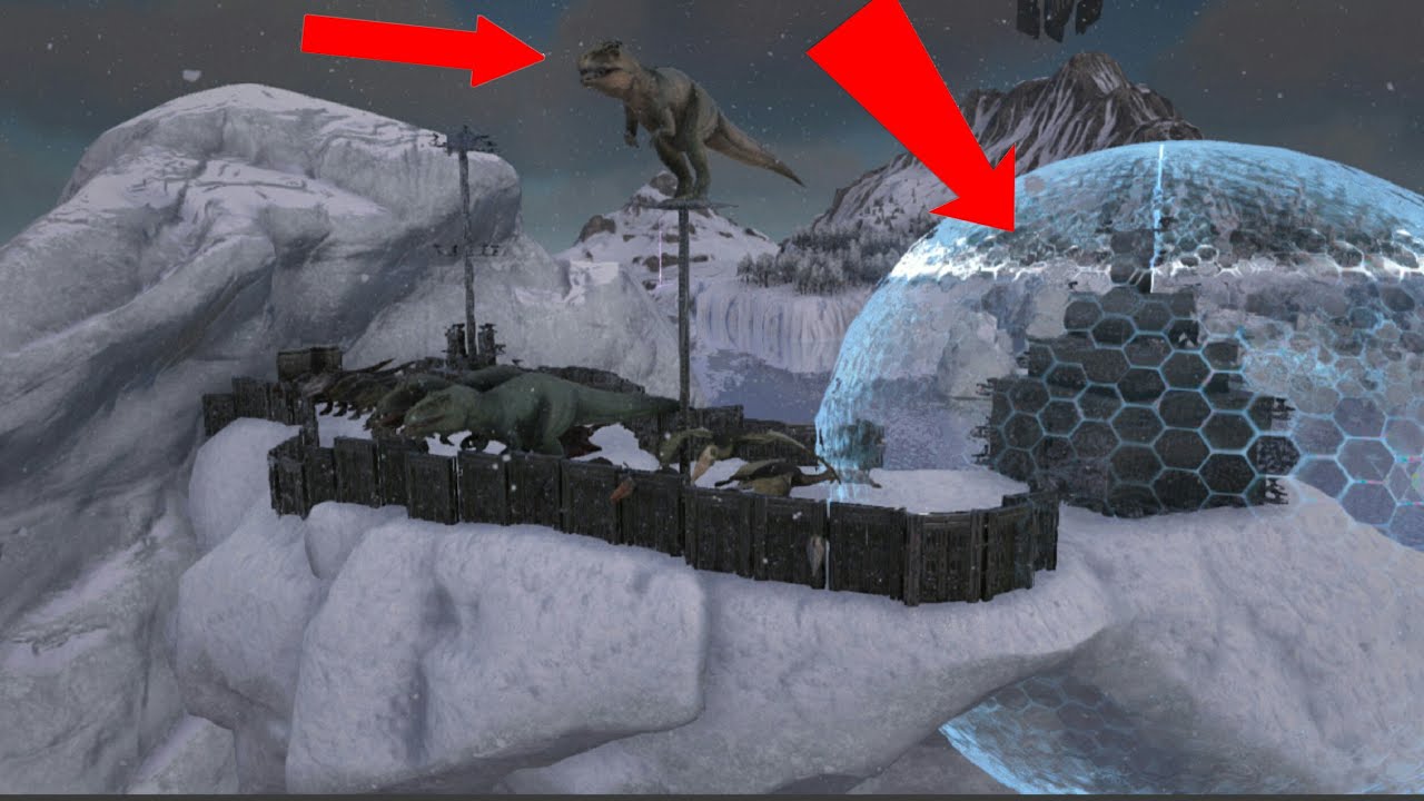 Ark: raiding nerd parade's base location - YouTube