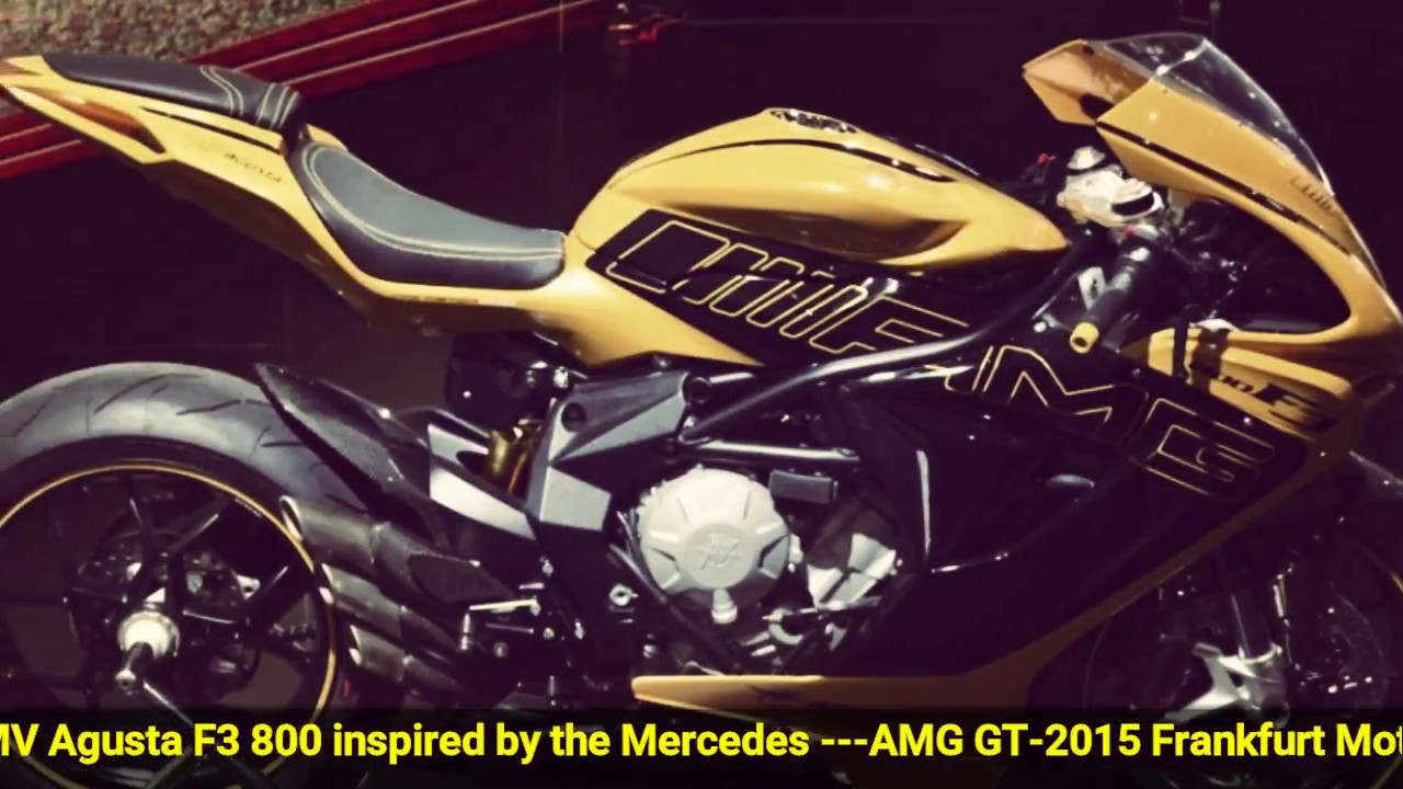 First Look! MV Agusta F3 800 Amg - YouTube