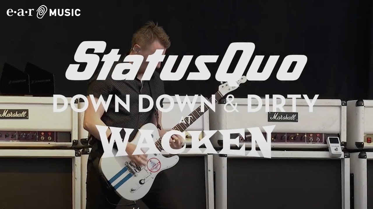 Status Quo "Caroline" (Live at Wacken 2017) - from "Down Down & Dirty ...