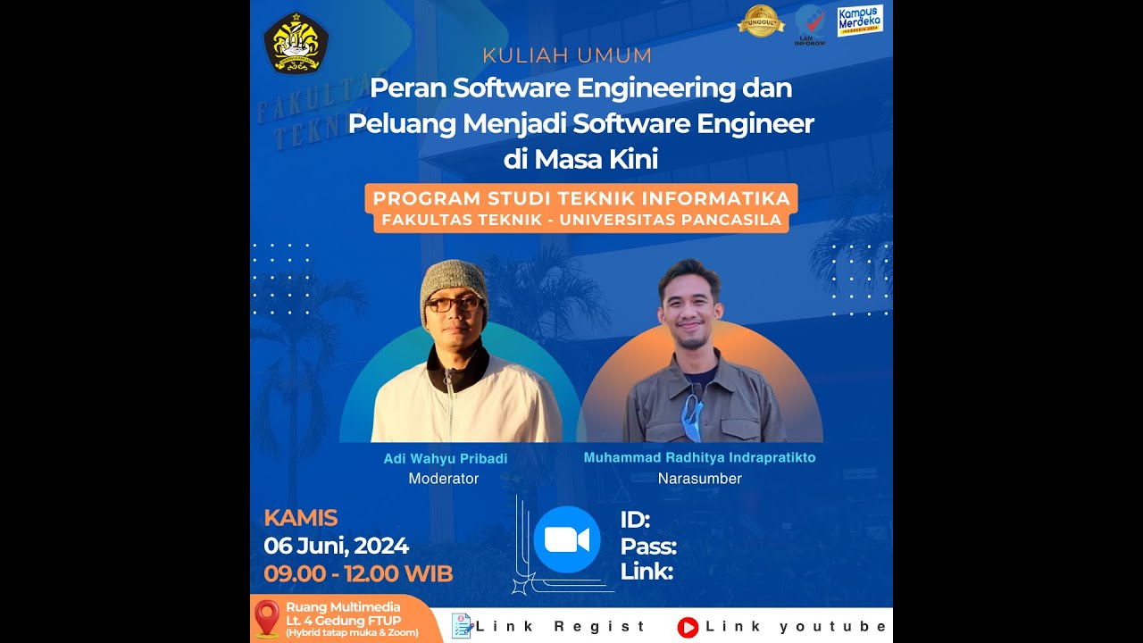 PERAN SOFTWARE ENGINEERING DAN PELUANG MENJADI SOFTWARE ENGINEER DI MASA KINI - KULIAH UMUM ...