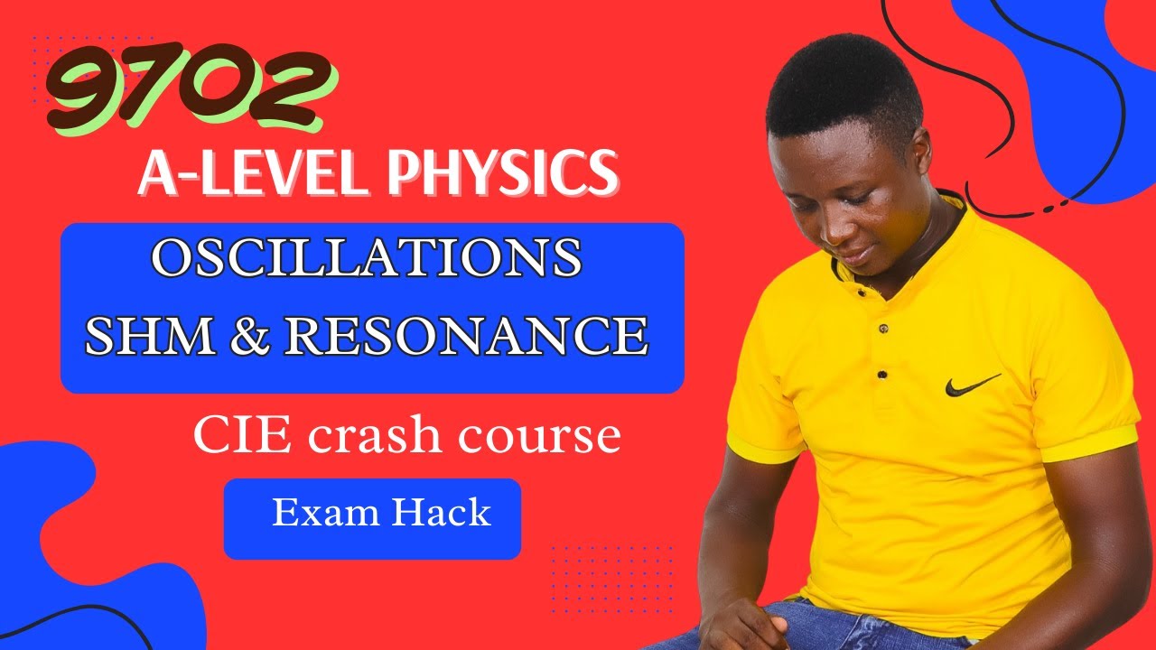 CIE A-LEVEL PHYSICS OSCILLATIONS SHM & RESONANCE - YouTube
