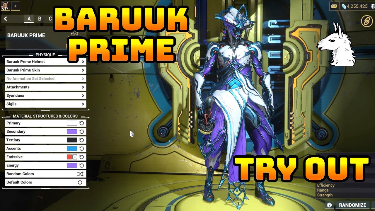 Let's Play Warframe - Baruuk Prime Abilities & Try Out - YouTube