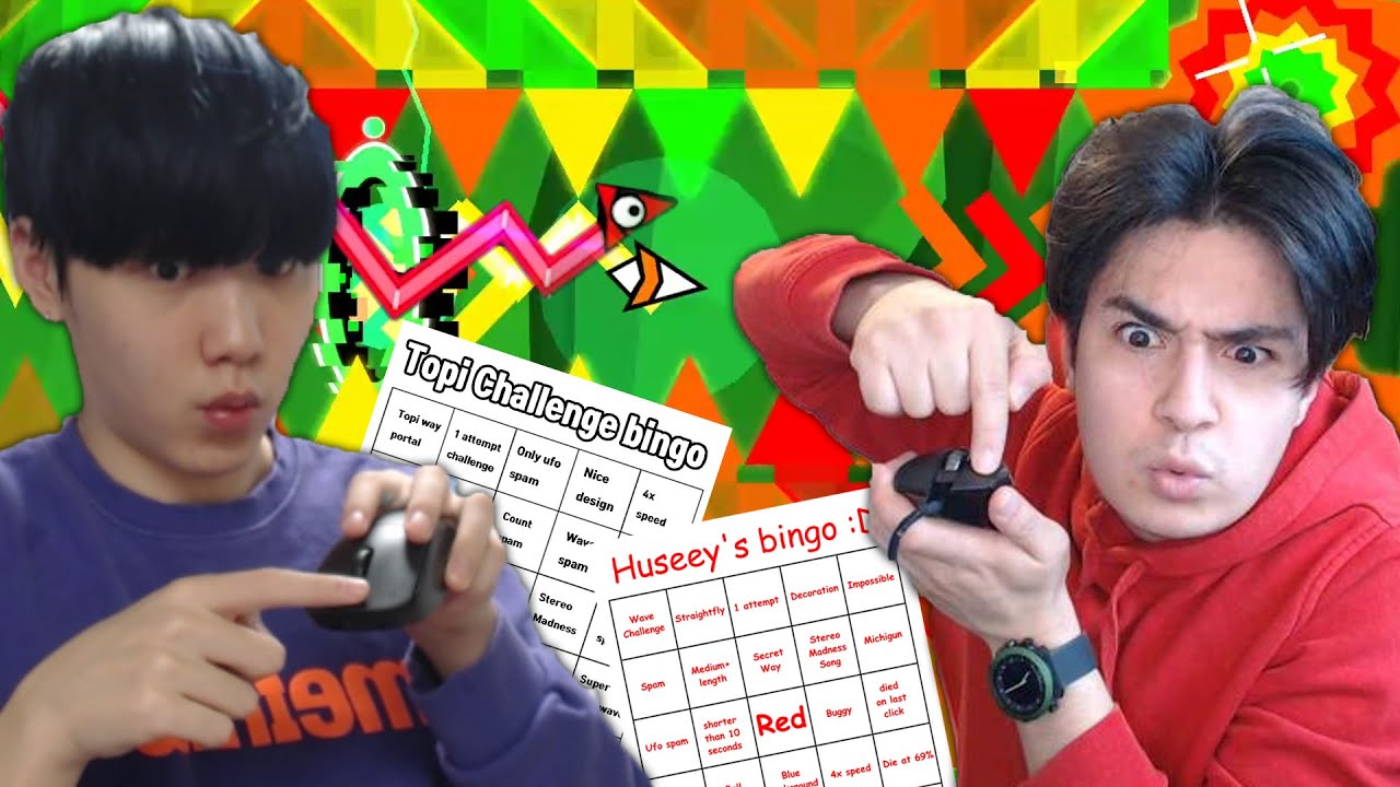 🔥COSPLAY REMATCH🔥 (Topi vs Redhuseey) | GD race | Geometry Dash - YouTube