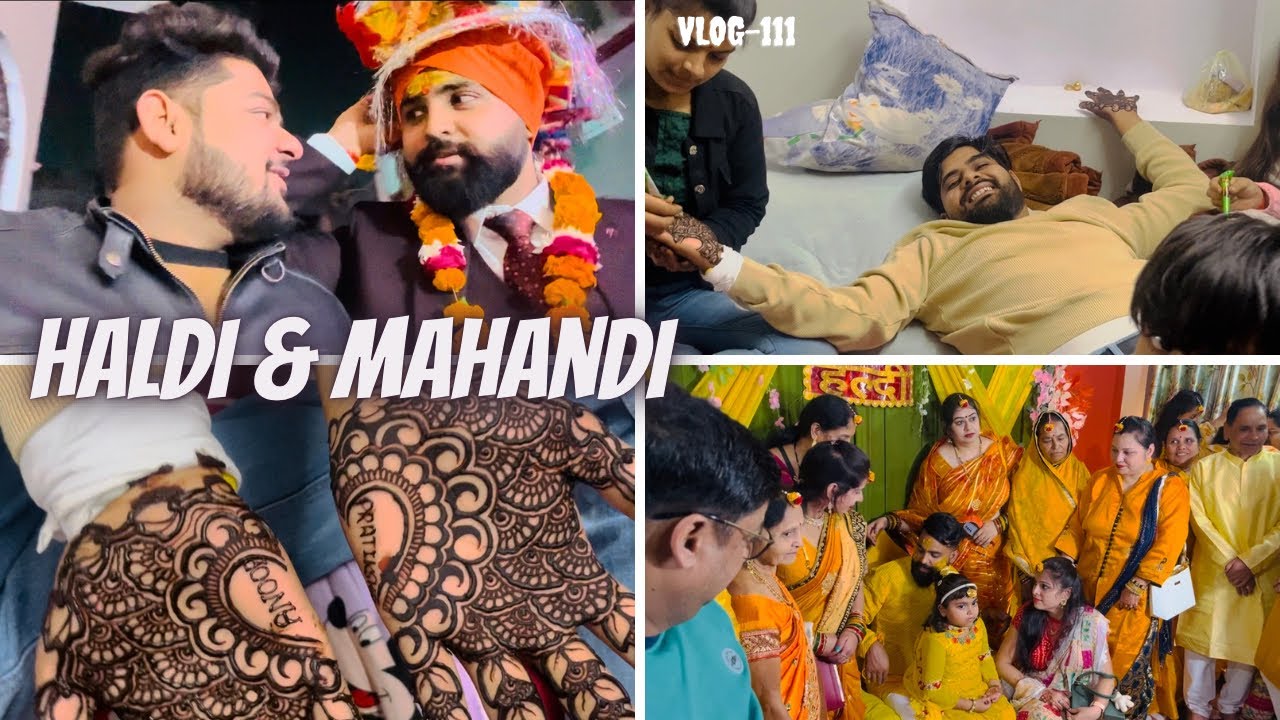 "Double Dhamaka: Bade Bhaiyon ki Haldi aur Mahanadi ka Grand Function!" - YouTube