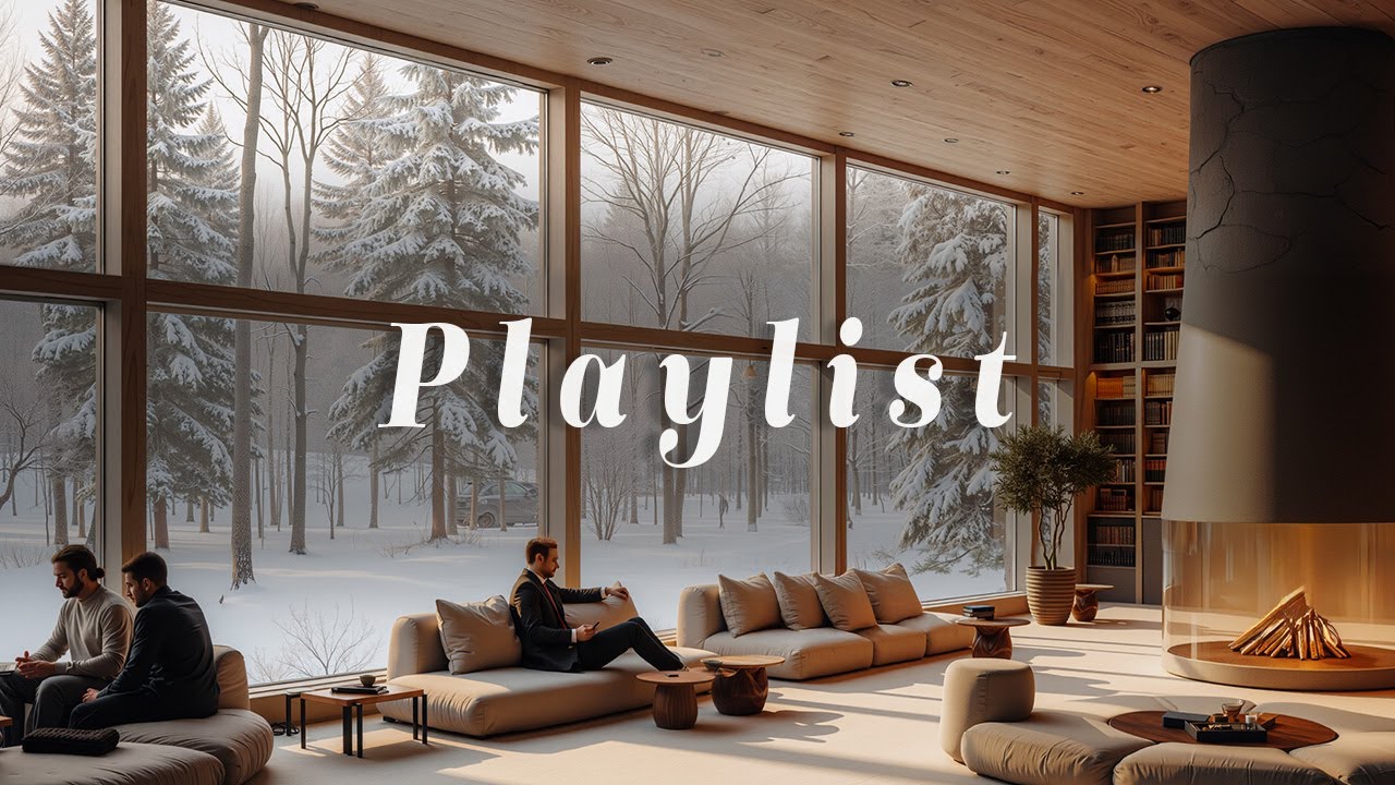 Cafe Playlist ☕ 겨울의 추위를 녹여주는 포근한 선율 | Music to Brighten Cold Days - YouTube