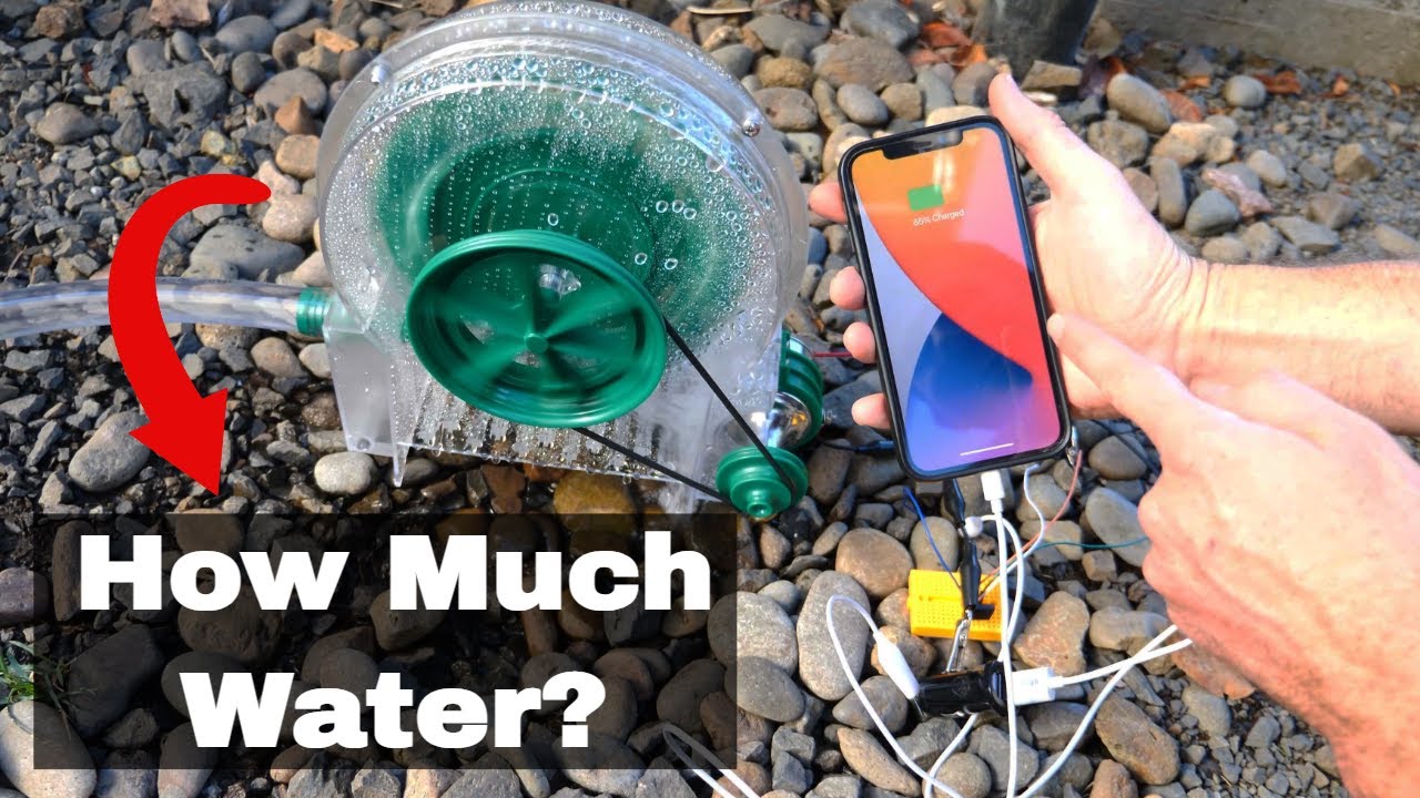Charging My Phone Using Water—How Much Does It Take? - YouTube