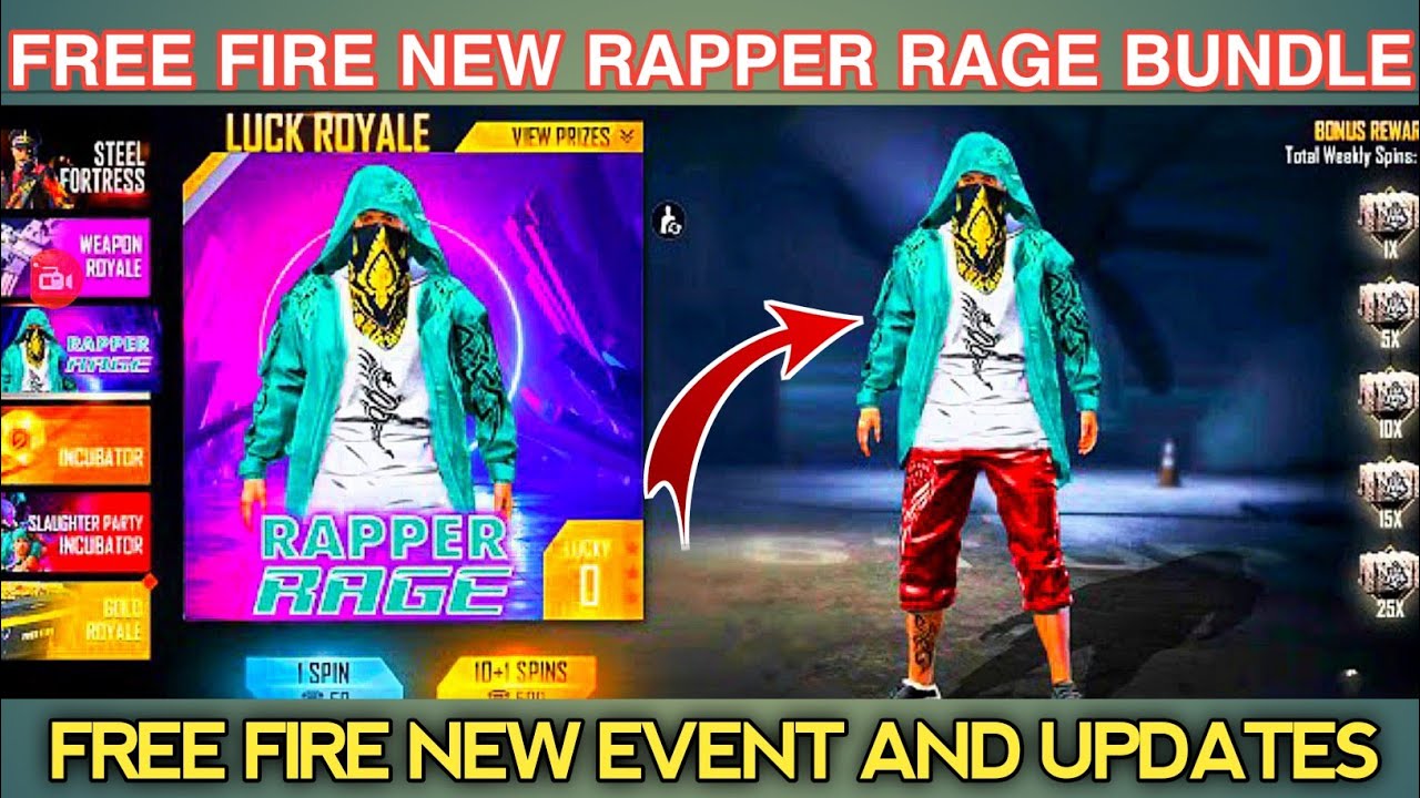 New Rapper Rage Bundle | Attack On Titan Bundles | Next Topup Event ...