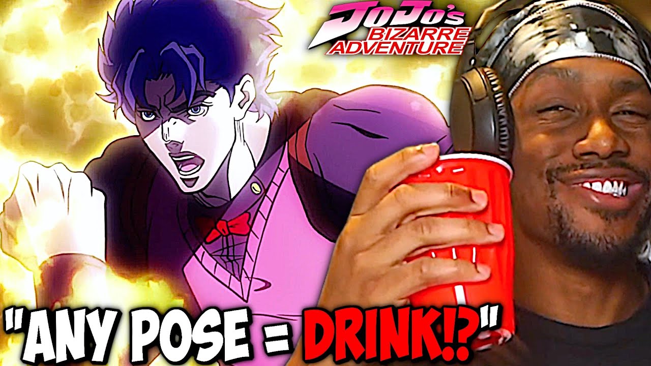 Turning Jojo's Bizarre Adventure Into A Drinking Game - YouTube