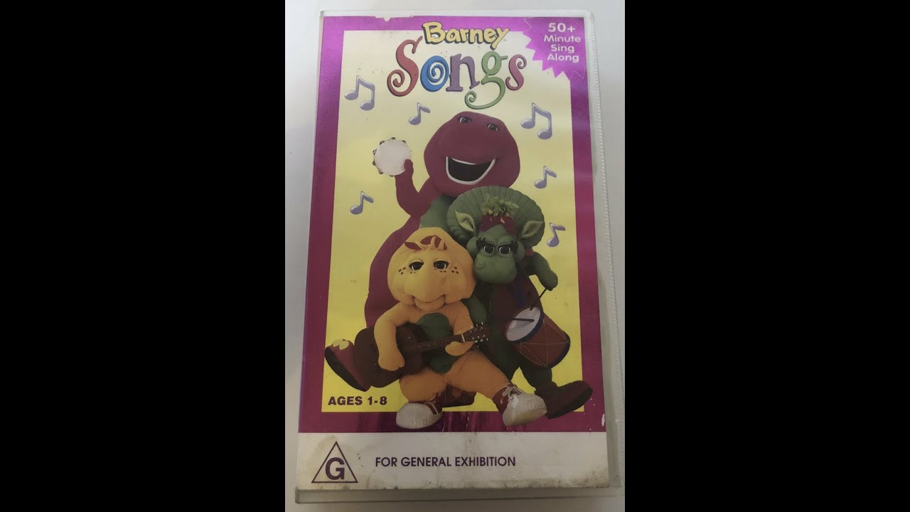 Barney The Dinosaur Vhs Australia
