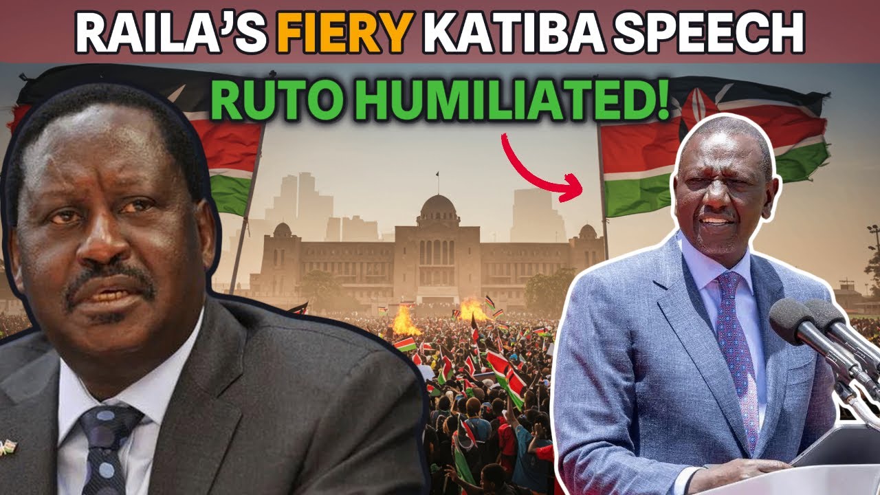 I Don’t Care! Raila Lectures Ruto, Dares MPs & Police – Full Speech ...