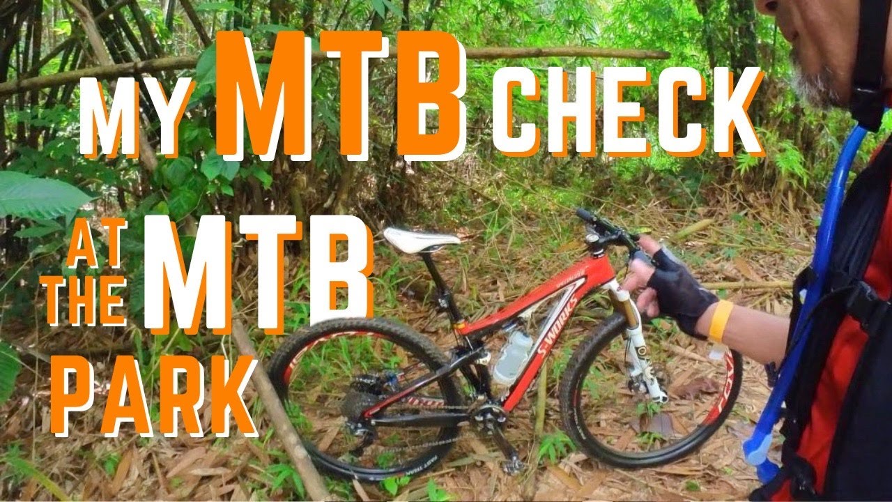 MY MTB CHECK AT THE MTB PARK! - YouTube