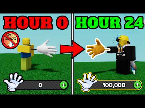 How I Unlocked THE FLEX in 24 HOURS | Slap Battles
