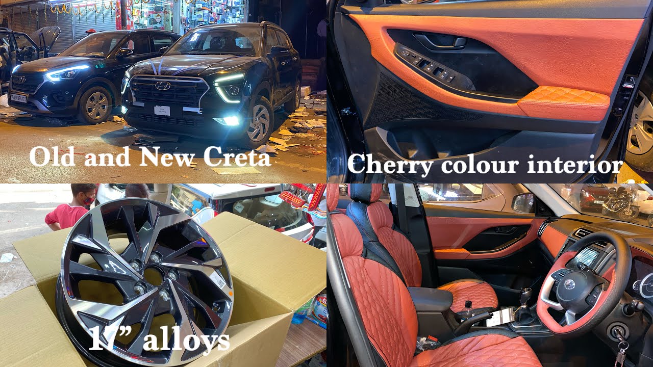 old and new creta modified | new creta full interior modified | new ...