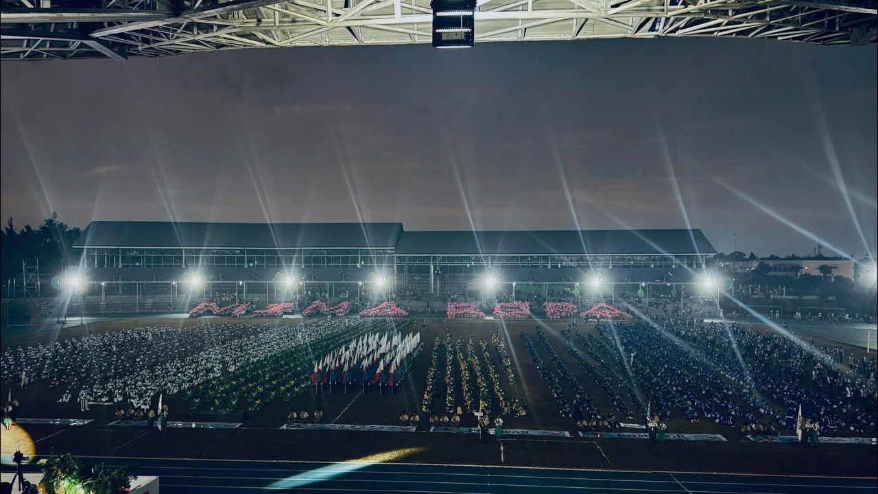 MIMAROPA RAA MEET 2025 OPENING PROGRAM AT RAMON V. MITRA SPORTS COMPLEX ...