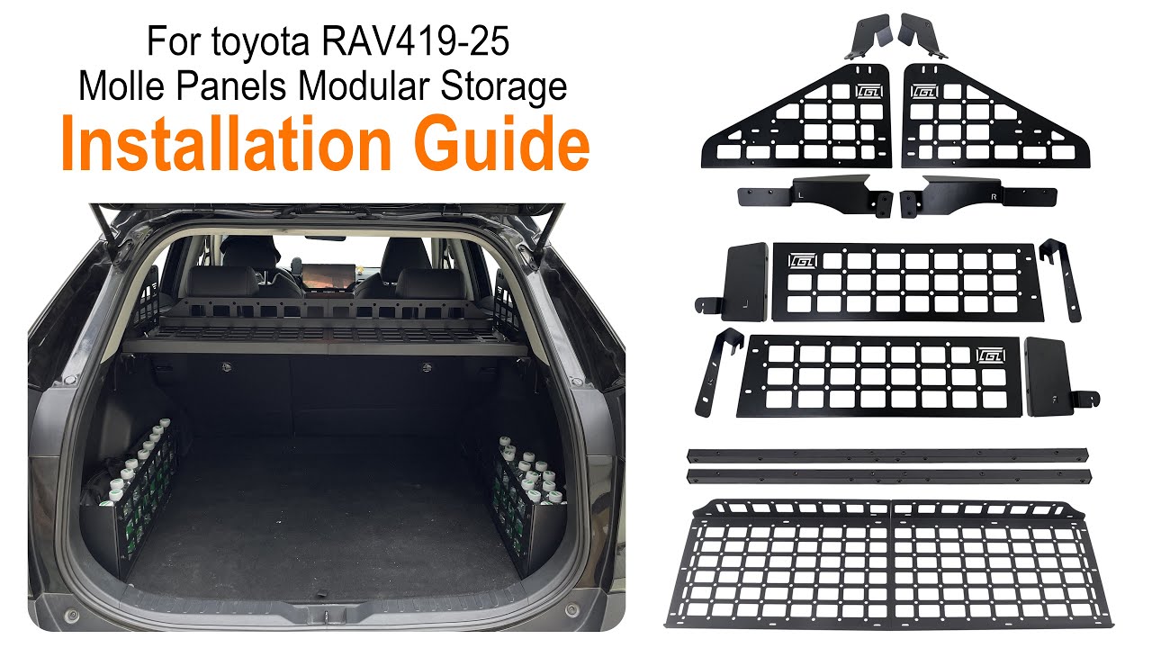 Installation Guide For Toyota RAV4 19-24 –Molle Panels Storage Modular ...