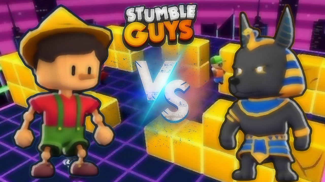 WAR SKIN PUPPET VS ANUBIS! - STUMBLE GUYS - YouTube