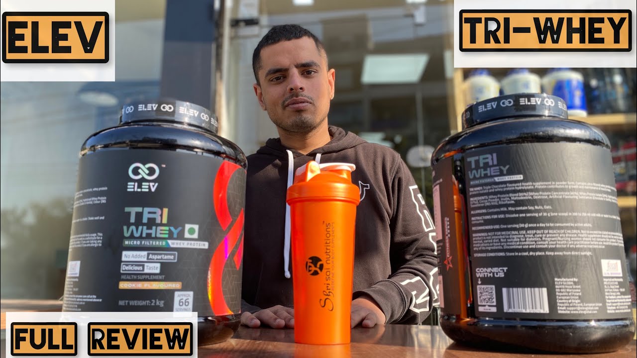 Elev Tri whey Protein Powder 🔥 Made In Poland | like Share And ...