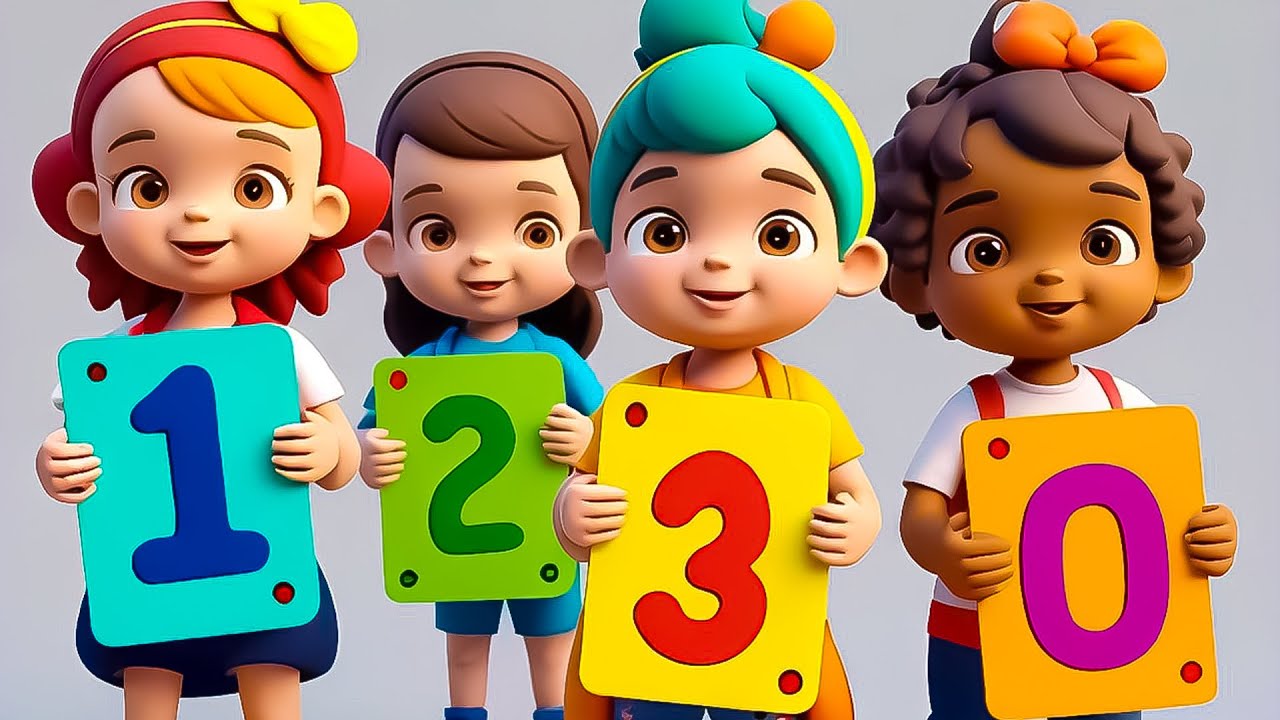 1-100 Number Counting & Spelling for Kids | Learning Numbers with ...