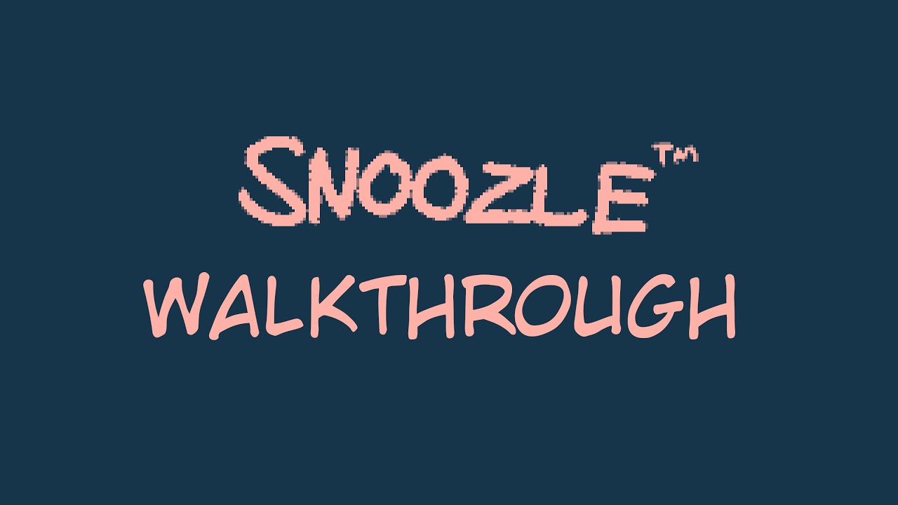 Snoozle Halloween Update - Entire Game Walkthrough - YouTube