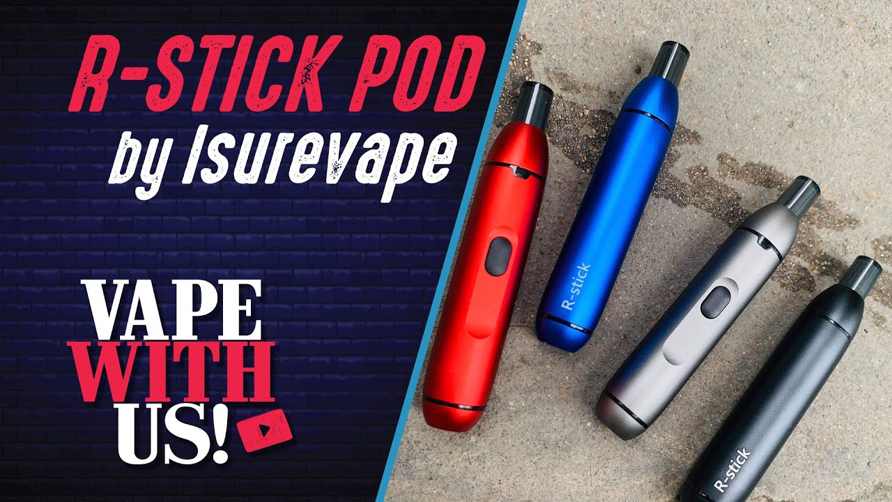 R-Stick Pod by Isurevape - ΚΟΜΨΗ, ΜΙΚΡΗ ΚΑΙ ΔΥΝΑΤΗ POD ΣΥΣΚΕΥΗ! - YouTube