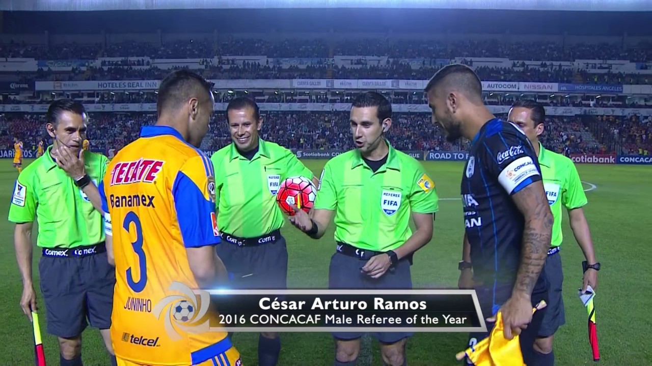 CONCACAF Male Referee of the Year - César Arturo Ramos - YouTube