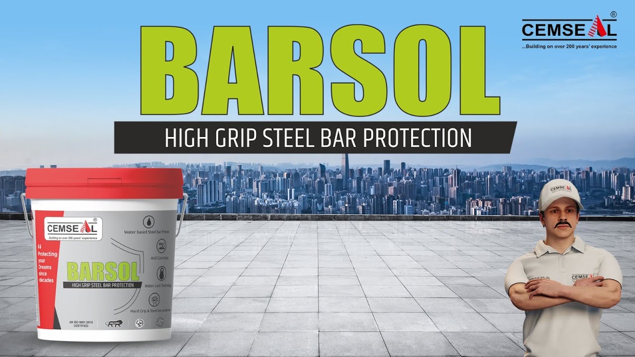 Barsol Product Details | Cemseal industries limited - YouTube