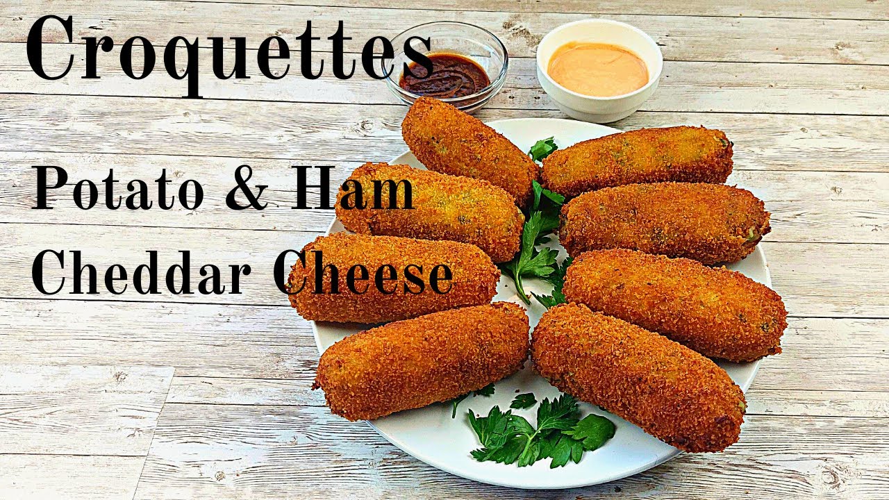 The Ultimate Croquettes Potato Cheddar Cheese Recipe - YouTube