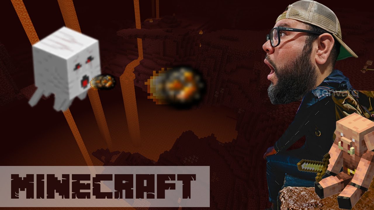 First Time Playing Minecraft - Part 33 - The Nether Adventure - YouTube