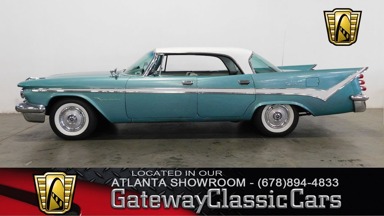 1959 DeSoto Firedome Sportsman - Atlanta Showroom - Stock # 803 - YouTube